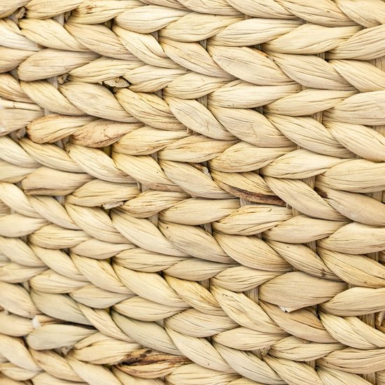 Krantenrek, Krantenmand, Gevlochten van Waterhyacint, 2 compartimenten ...