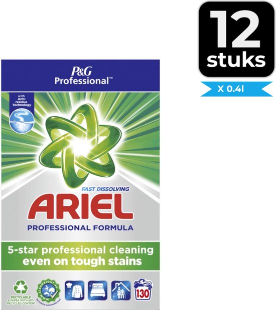 Ariel Professional Regular Waspoeder - Wasmiddel - 7.15 kg - 110 ...