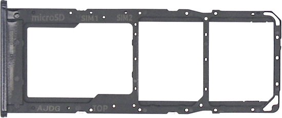 Samsung Galaxy A04s A047F Sim And MicroSDXC Card Holder Black | bol