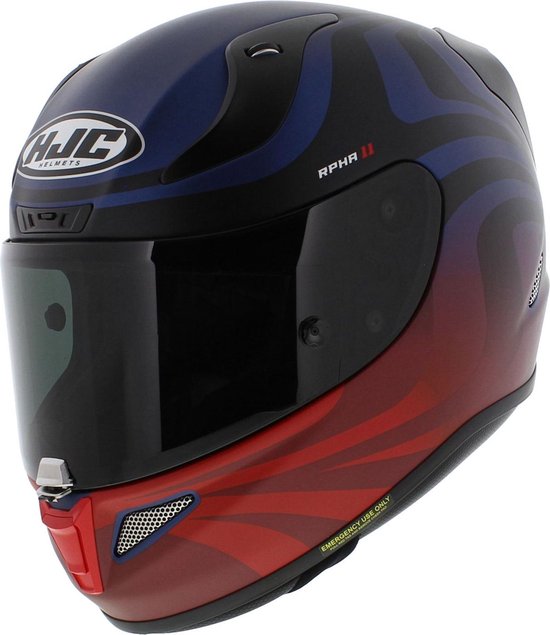 HJC RPHA 11 Motorhelm - Eldon MC21 - Mat Blauw Rood | bol