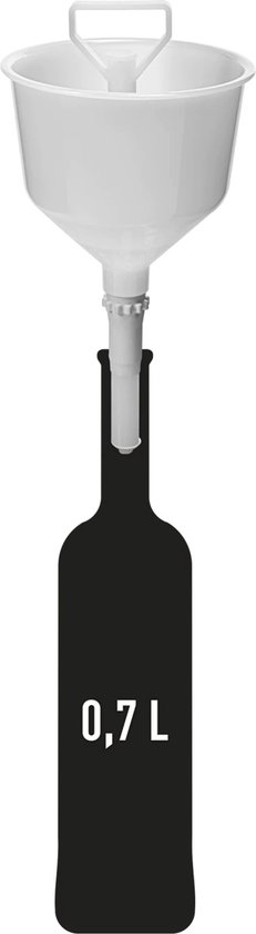 Trechter met zeef en afsluiting | bol