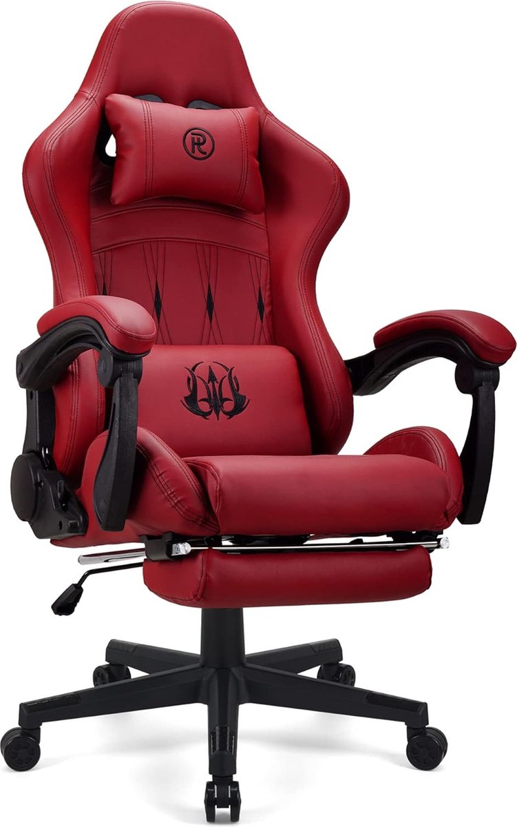 Gaming stoel Bureaustoel Draaistoel Computerstoel Werkstoel Bureaustoel ...