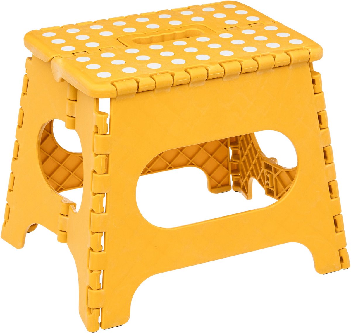 5Five Opvouwbaar trapje / opstapje - Kunststof - H27 CM - Zwart | bol