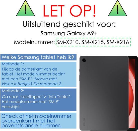 Samsung Galaxy Tab A9 Plus Kinder Hoes Kids Case Met Samsung Tab A9 ...