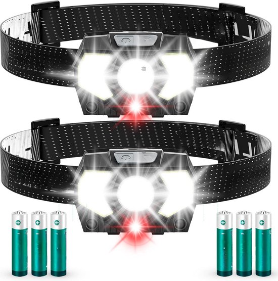 Hoofdlamp Rood Licht - Militaire Hoofdlamp | bol