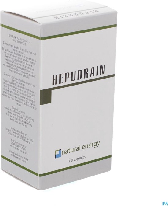 Hepudrain Caps 60 Natural Energy Labophar | bol