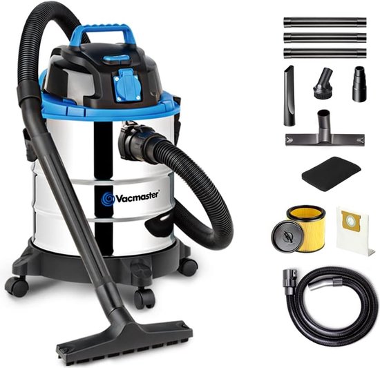 ShopGlobe - Bouwstofzuiger Zonder Zak - Industriele Stofzuiger ...