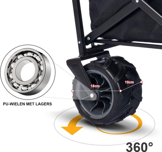 Bolderkar - Bolderwagen - Tuinkar - Transportkar | bol