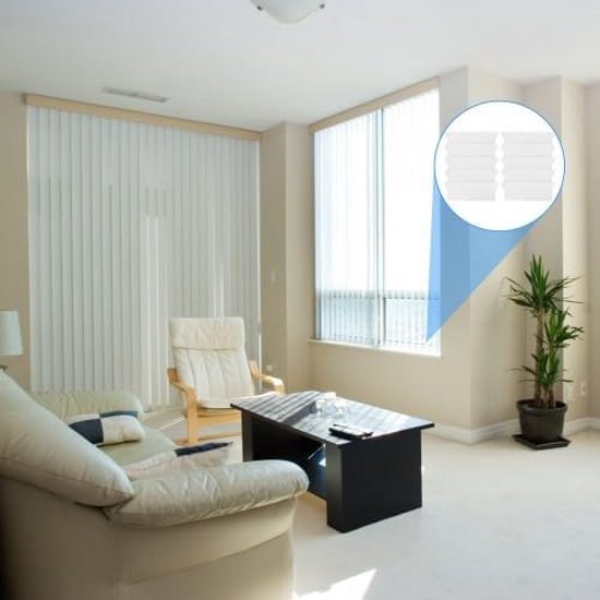 Pack of 10 Slat Curtains Weight Plates Replacement Part, 127 mm/5 Inch ...