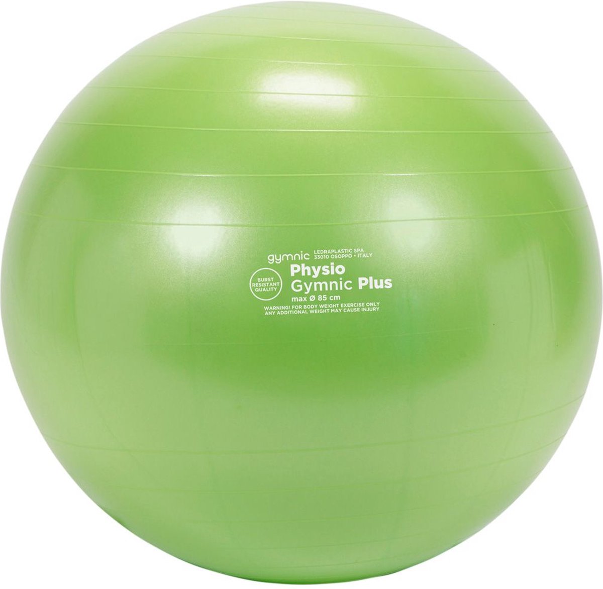 Gymnic Physio Plus Limegroen 85 cm | bol
