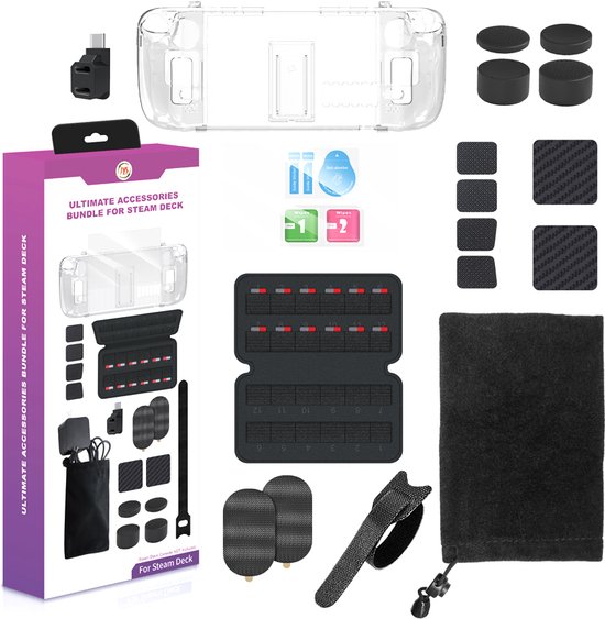 Accessoires Set geschikt voor Valve Steam Deck - Compleet Pakket ...
