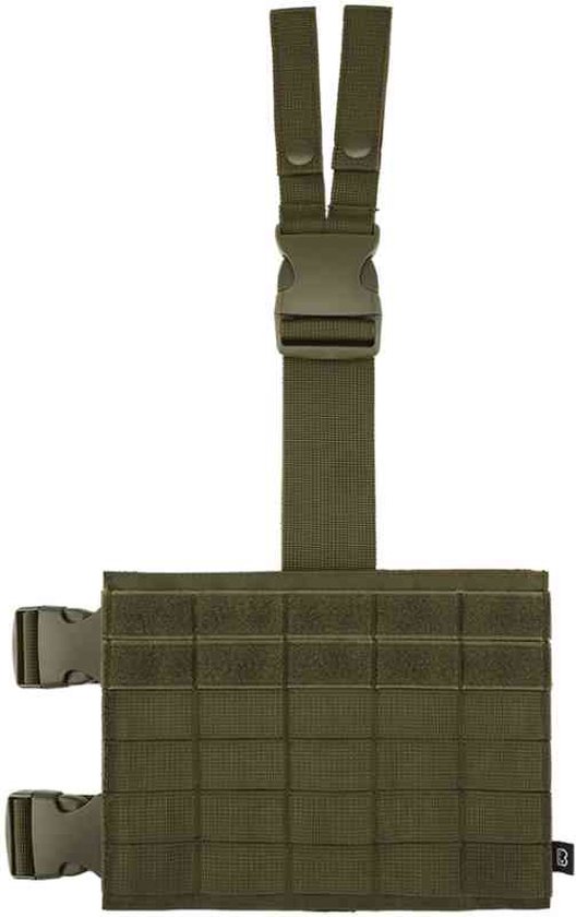 Brandit - Molle Leg Panel Molle tasje - Olijfgroen | bol