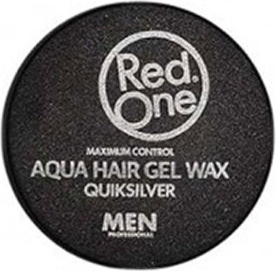 Red One Quicksilver Aqua Hair Wax 150ml - Voordeelverpakking 12 stuks | bol