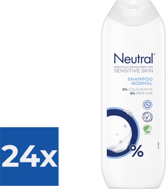 Neutral Shampoo - Normaal 250 ml - Voordeelverpakking 24 stuks | bol
