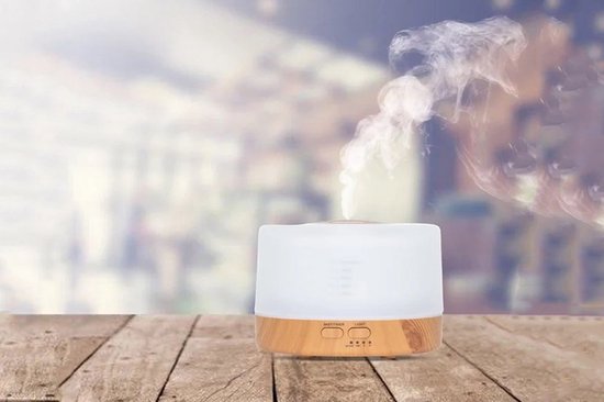 Happiness Pro - Light Wood - Aroma Diffuser | bol