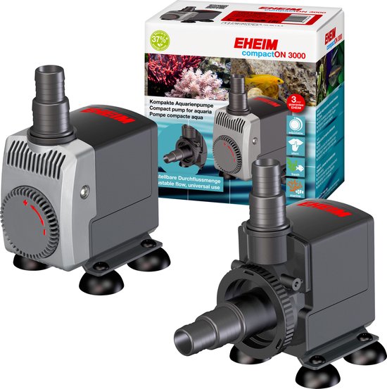 Eheim Compacton 3000 - Aquariumpomp - 14x15x10 cm - 5000 L/H | bol