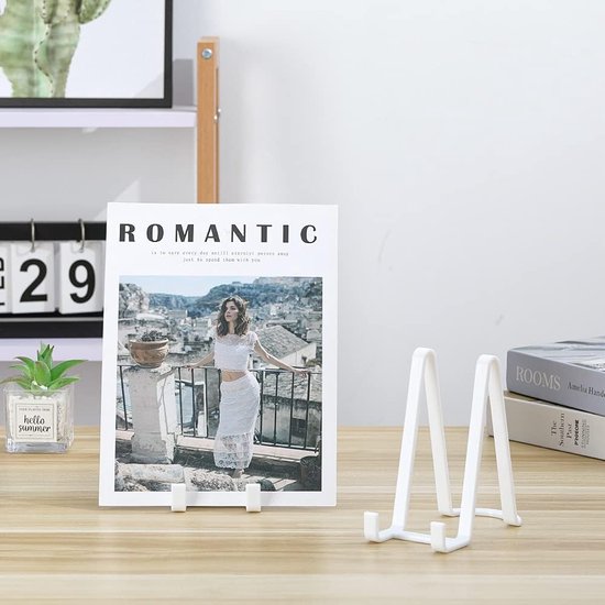 Plastic Plate Stand - Picture Stand Plate Holder Stand for Presentation ...