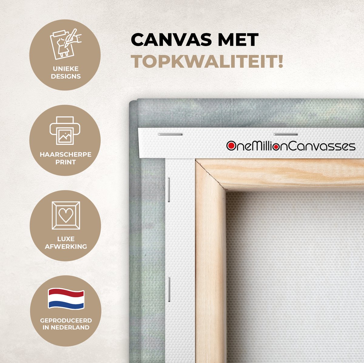 Tableau sur toile Claude Money - Champs de Poppy - Art - Maîtres ...