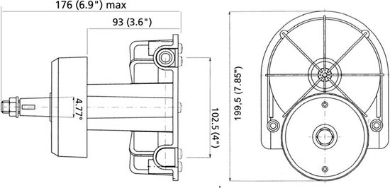 Ultraflex Stuurkop T85 Stuurkop T85 Zwart | bol