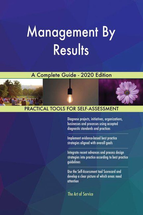 Management By Results A Complete Guide - 2020 Edition (ebook), Gerardus ...