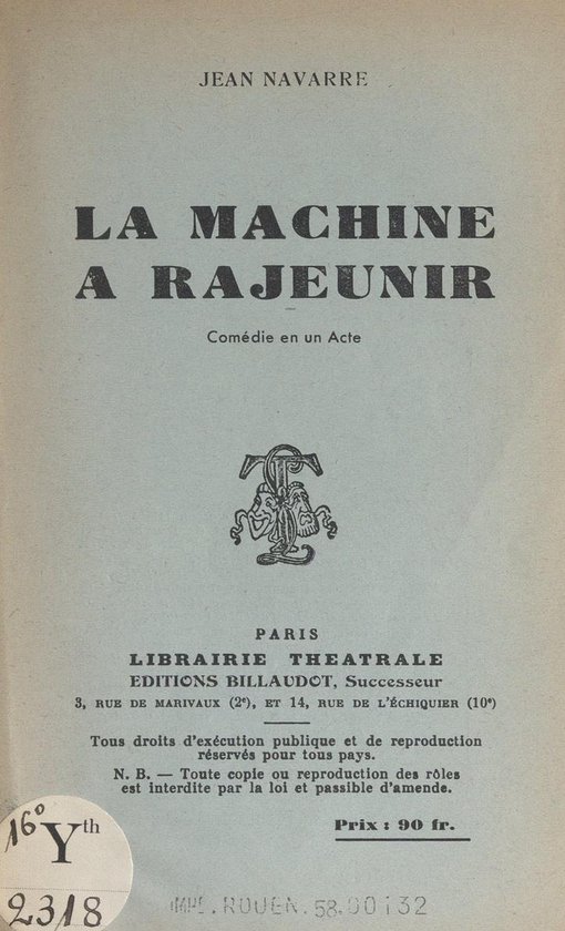 La machine à rajeunir (ebook), Jean Navarre | 9782307097488 | Boeken ...