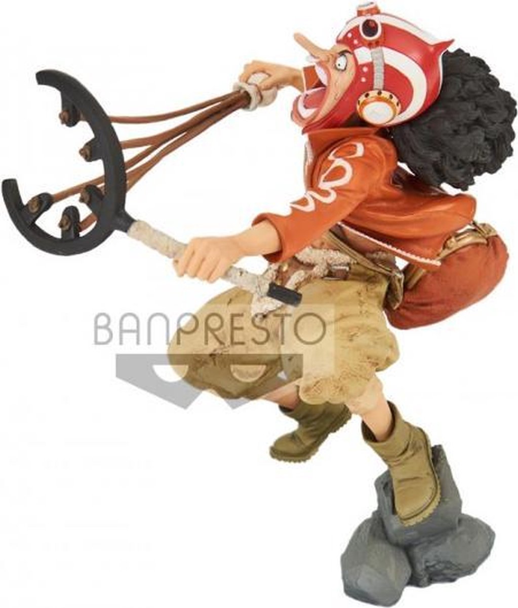 One Piece BWFC PVC Statue Usop Normal Color Ver. 15 cm | bol.com