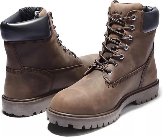 Timberland Pro Icon werkschoen hoog S3 HRO WR SRC Brown 9/43 | bol.com