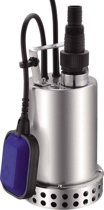 Hyundai dompelpomp 550W INOX RVS / waterpomp / vijverpomp / zwembadpomp ...