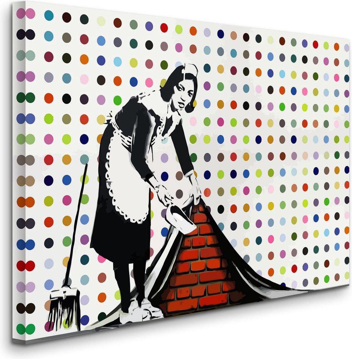 BANKSY Keep it Spotless (Defaced Hirst) Canvas Print | bol.com
