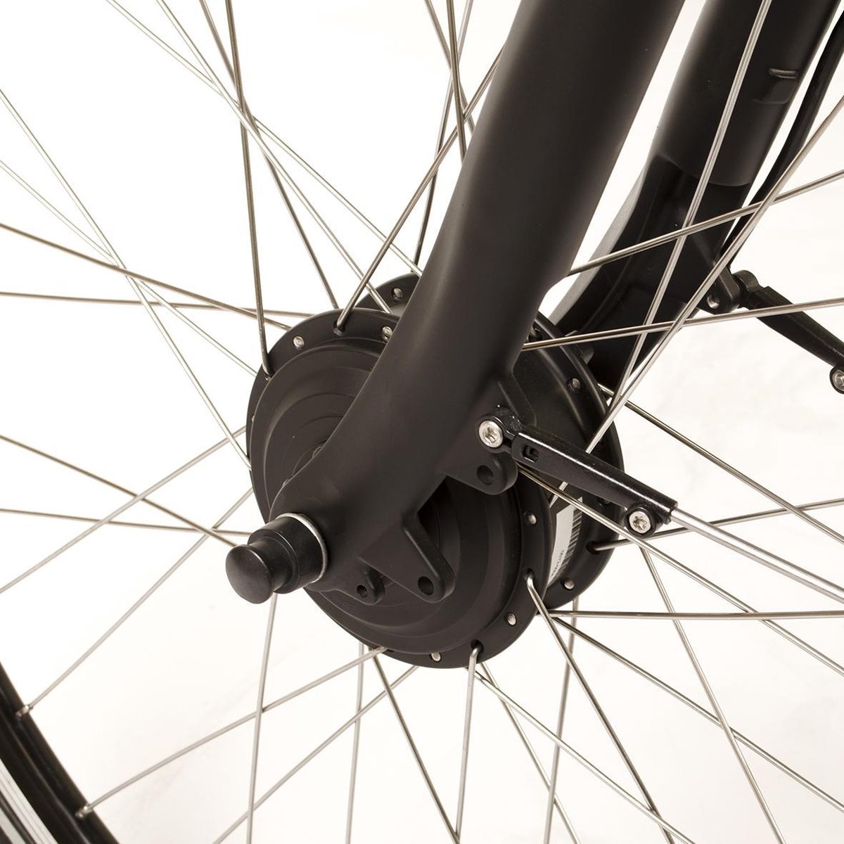 Villette la Ville elektrische fiets met Nexus 7 naaf, vering, zeegroen ...