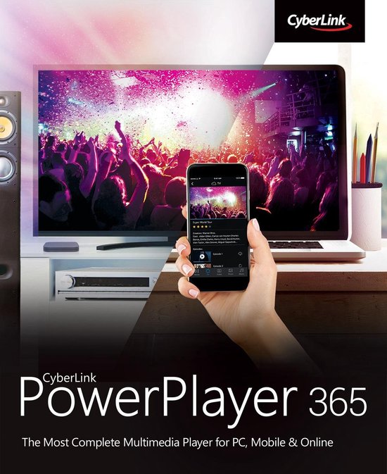 CyberLink PowerPlayer 365 - 1 jaar - Engels - Windows download | bol