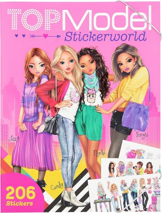 Top Model - Stickerworld (410958) | bol.com