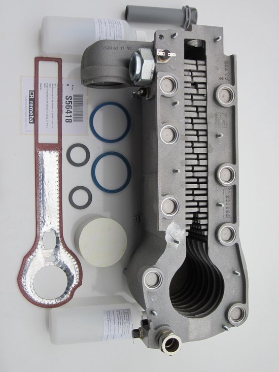 Remeha Quinta warmtewisselaar Quinta 25 en w21 t.b.v. 10S/25S/35S,. 25C ...