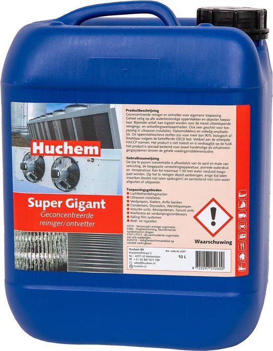 Super Gigant T | 10L | Verdampers | Condensors | Airco | Warmtepomp ...