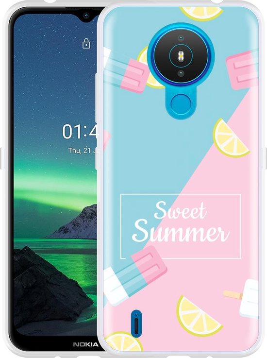 Nokia 1.4 Hoesje Sweet Summer - Designed by Cazy | bol.com