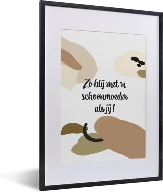 Fotolijst inclusief poster - Posterlijst 30x40 cm - Posters - Zo blij ...
