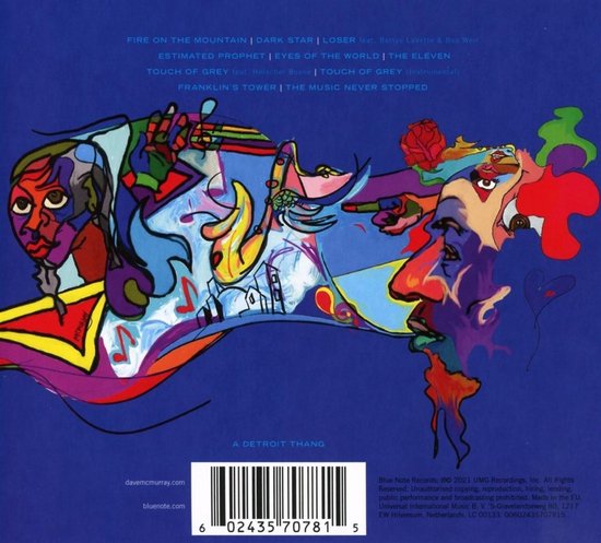 Dave McMurray - Grateful Deadication (CD), Dave McMurray | CD (album ...