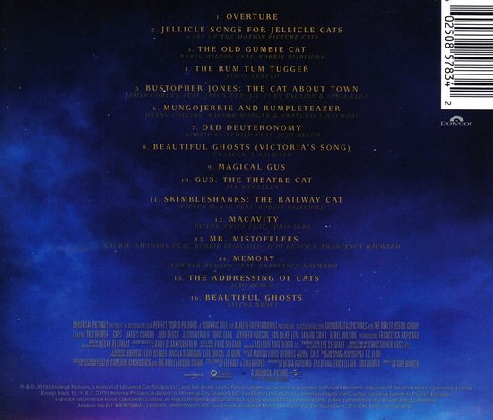 Various Artists - Cats: Highlights From The Motion Picture Soundtrack ...