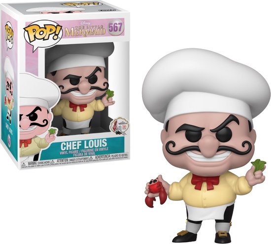 Funko! POP - VINYL - Little Mermaid Chef Louis | bol