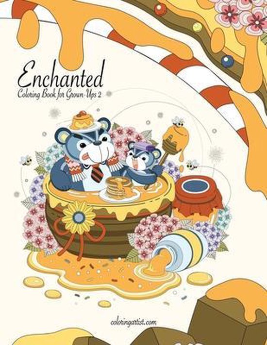 Enchanted Coloring Book for Grown-ups | 9781535252157 | Nick Snels ...