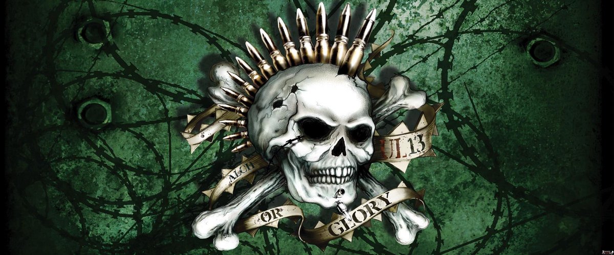 Alchemy Skull Ammunition Photo Wallcovering | bol.com