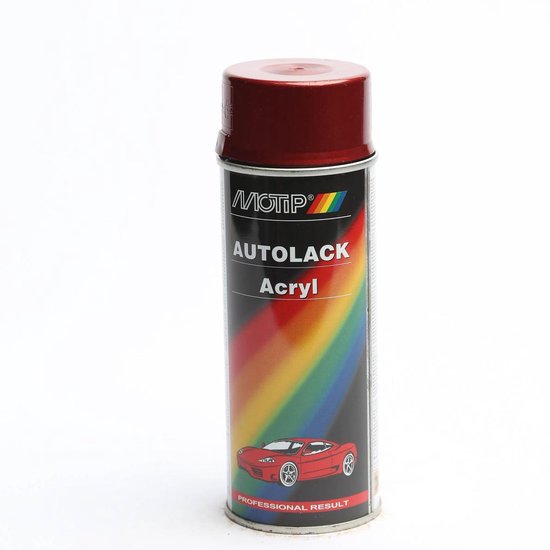 Motip 51590 - Autolak spuitbus - Rood - 400ml | bol