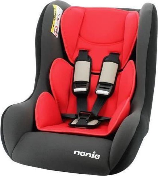 NANIA Trio Access autostoel groep 0/1/2 - rood | bol.com