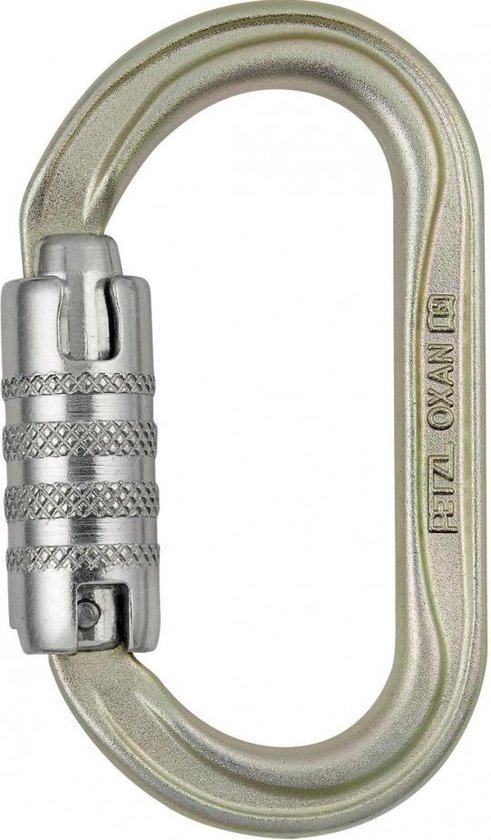 2X Petzl Oxan Triact Lock Stalen karabiner | bol