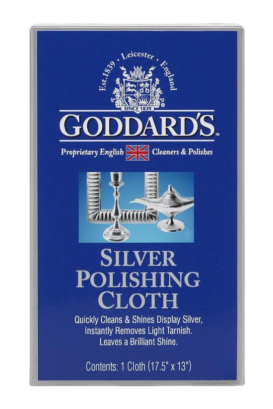 Goddard's zilver glansdoek Dé zilverpoetsdoek voor glanzend zilverwerk ...