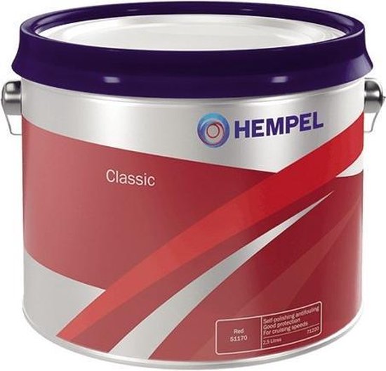Hempel Classic 71220 2500 ML Rood | bol