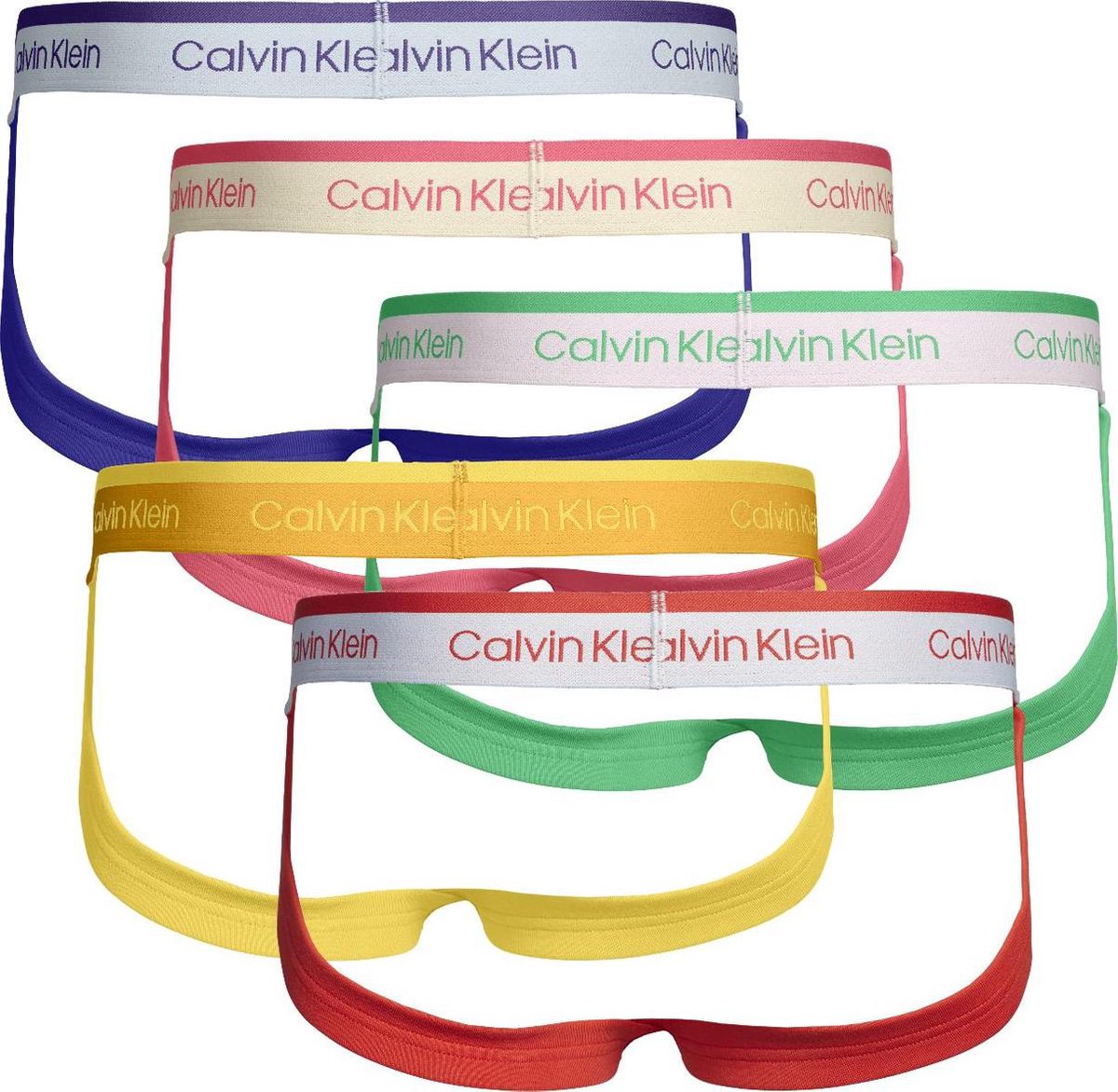 pride 5-pack rainbow jockstraps multi | bol.com