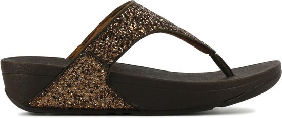 FitFlop Lulu Glitter Teenslippers Dames | bol