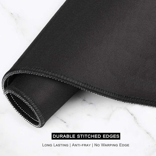 Groot formaat gaming muismat - 70 x 30 cm - antislip rubberen bodem ...