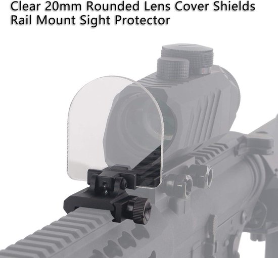 Lens Opvouwbare schilden - Optische beschermer voor railmontage - 20 mm ...